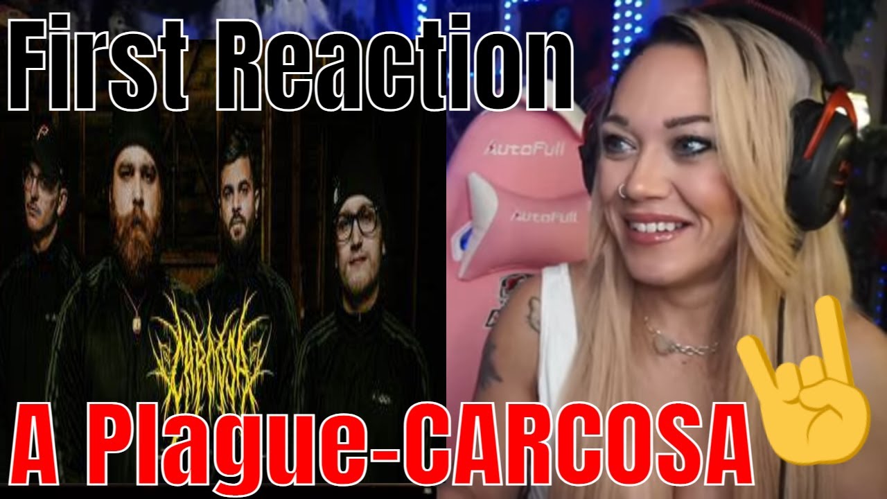 My Top 3 Deathcore bands…| Carcosa "A Plague" | Just Jen Reacts | My ...
