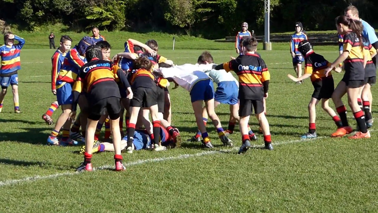 Tawa Under 11 Rugby 08072017 - YouTube
