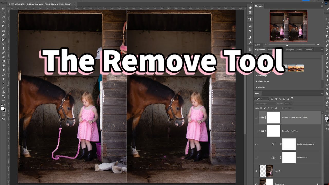 The Remove Tool in Photoshop 24.5 - YouTube