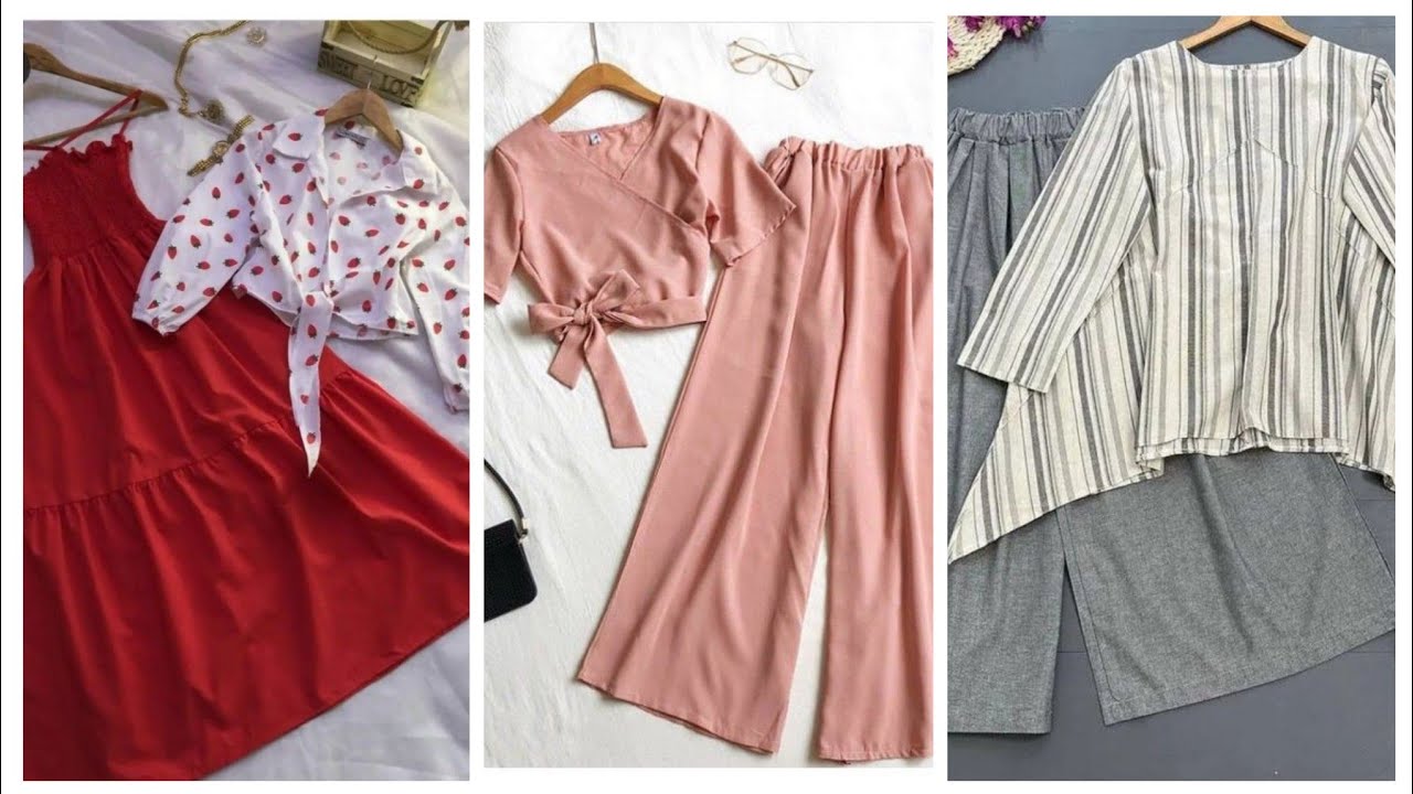 New trendy outfits for girls | New collection 2024 - YouTube