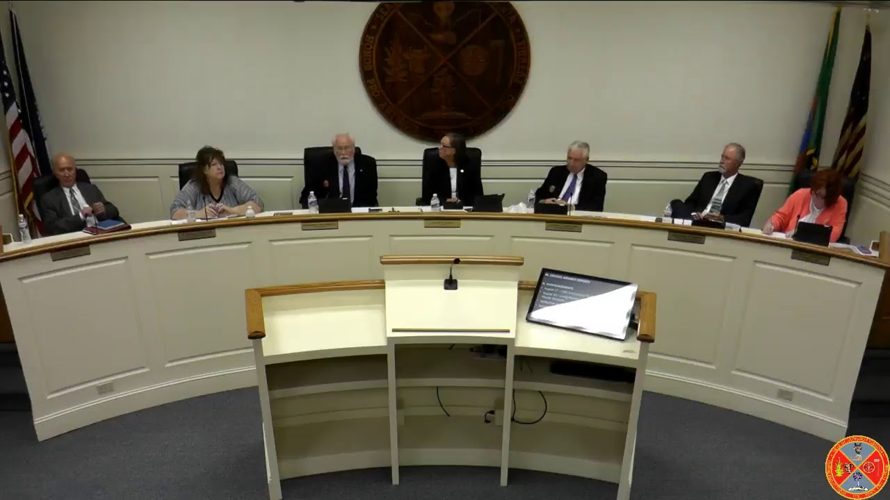 Town Council Meeting- August 7, 2017 - YouTube