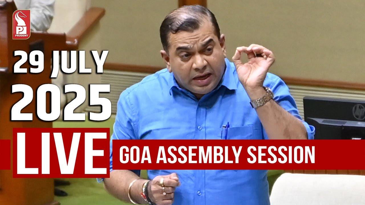GOA ASSEMBLY LIVE : Day 7 | Part 3 | Prudent | 29 July 2025 - YouTube