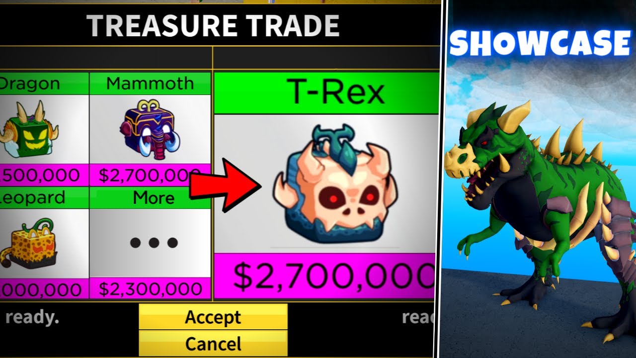 Trading For T REX Fruit Showcase Blox Fruits Christmas Update trading-for-t-rex-fruit-showcase-blox-fruits-christmas-update