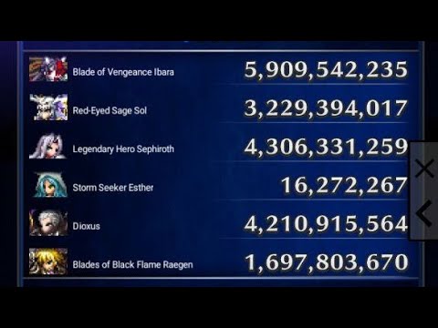 FFBE FF8 Ultima Weapon VW Rank 1 /w Dark Team (Perfect Score) - YouTube