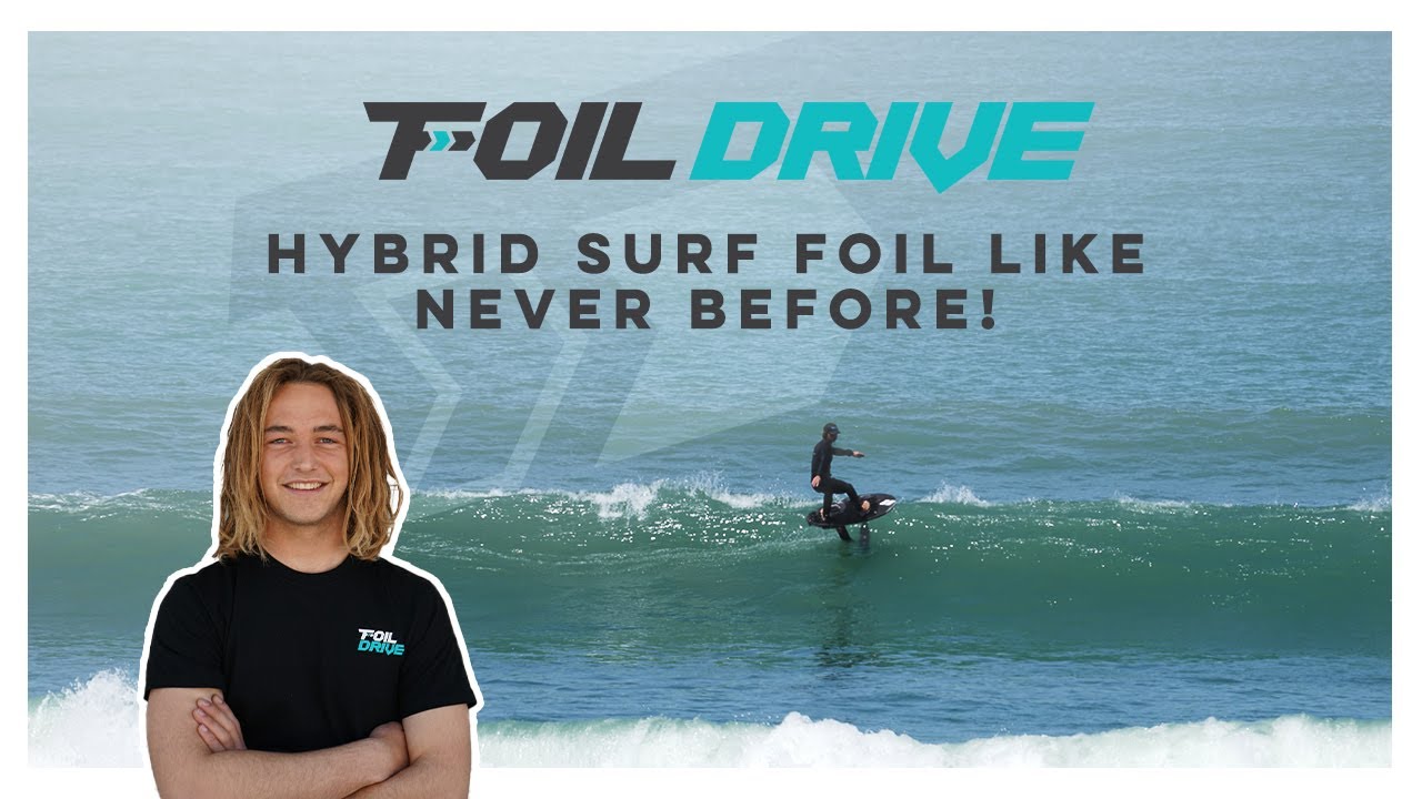 Hybrid Prone Surf Foiling | Foil Drive Gen2 - YouTube