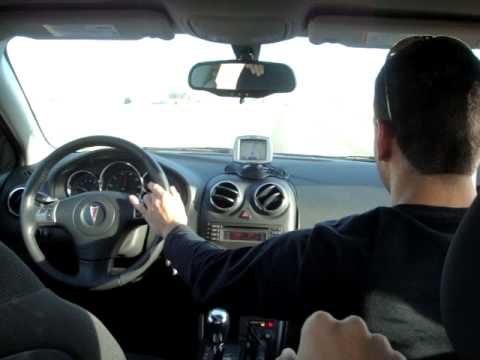 Car driving itself - YouTube