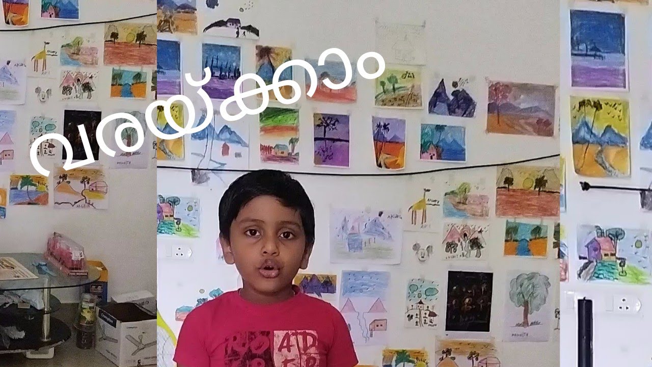 Draw with Kid's, Draw like a Kid / Floral Painting / Painting Practice ...