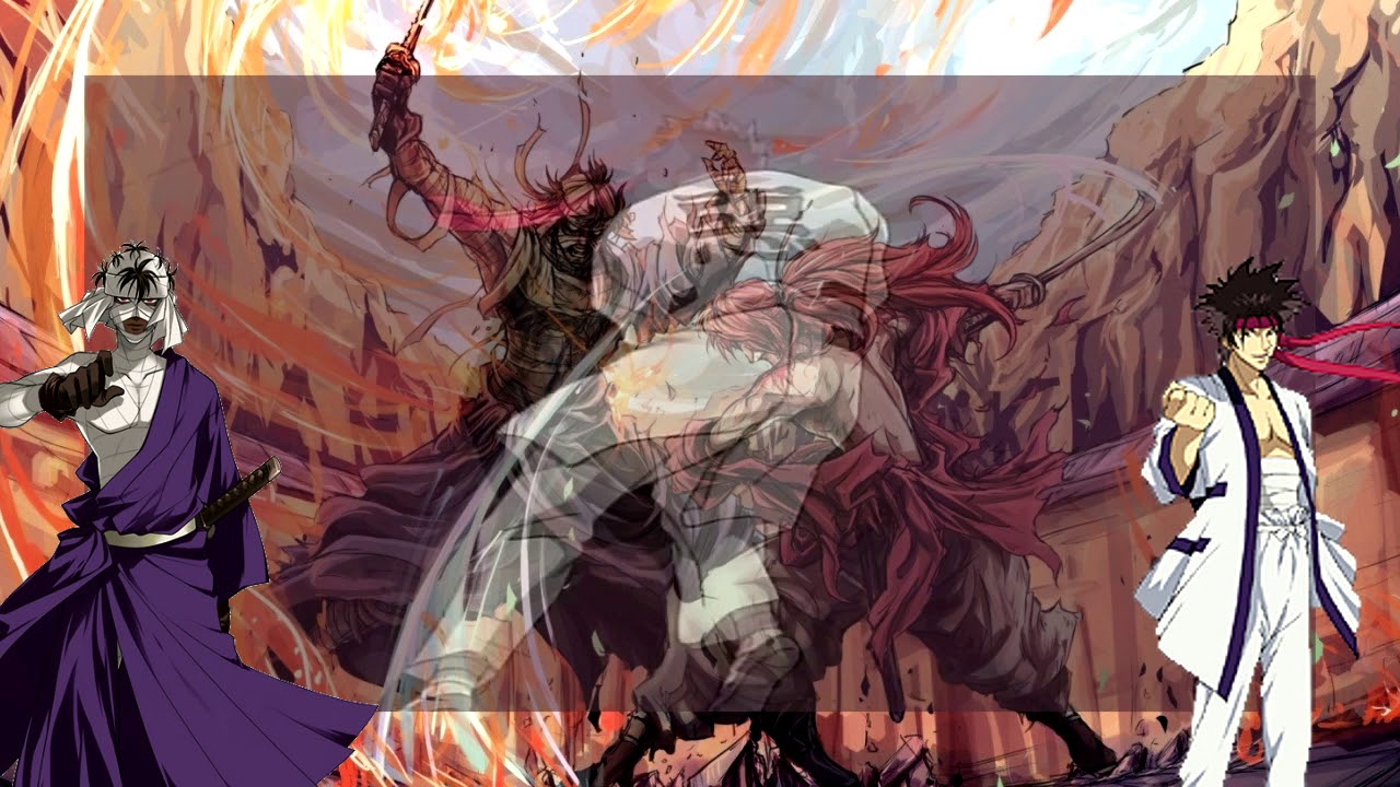 Makoto Shishio vs Sanosuke/ Fandub Latino/ Ruroni Kenshin/Batalla final ...