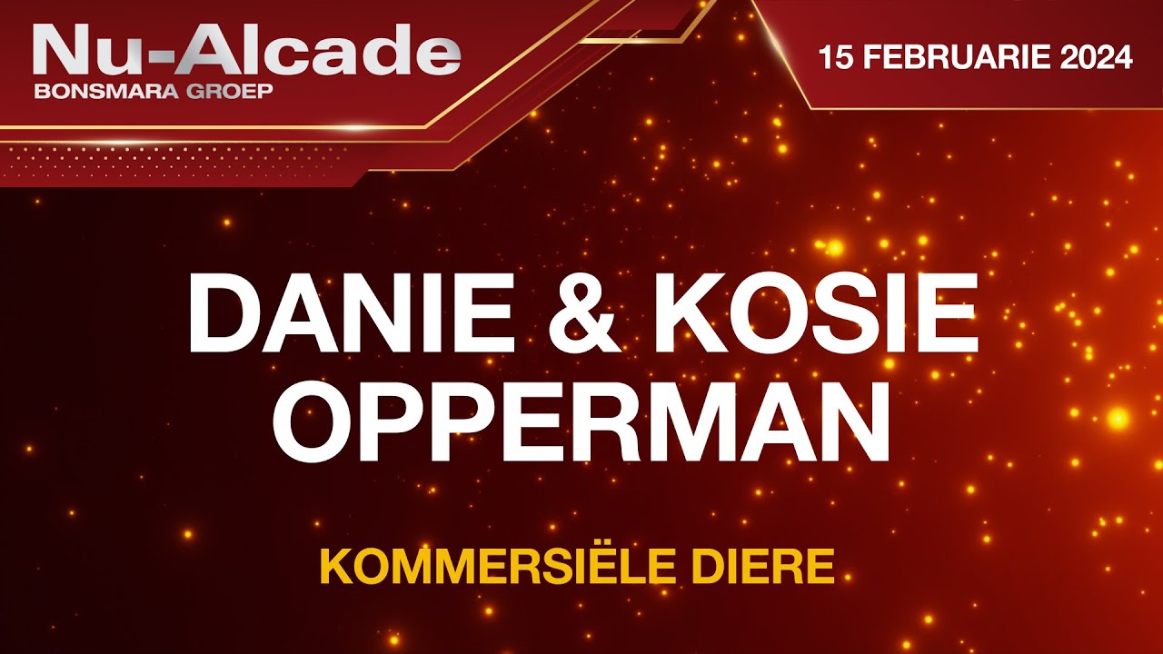 Danie & Kosie Opperman - Kommersiële diere - YouTube
