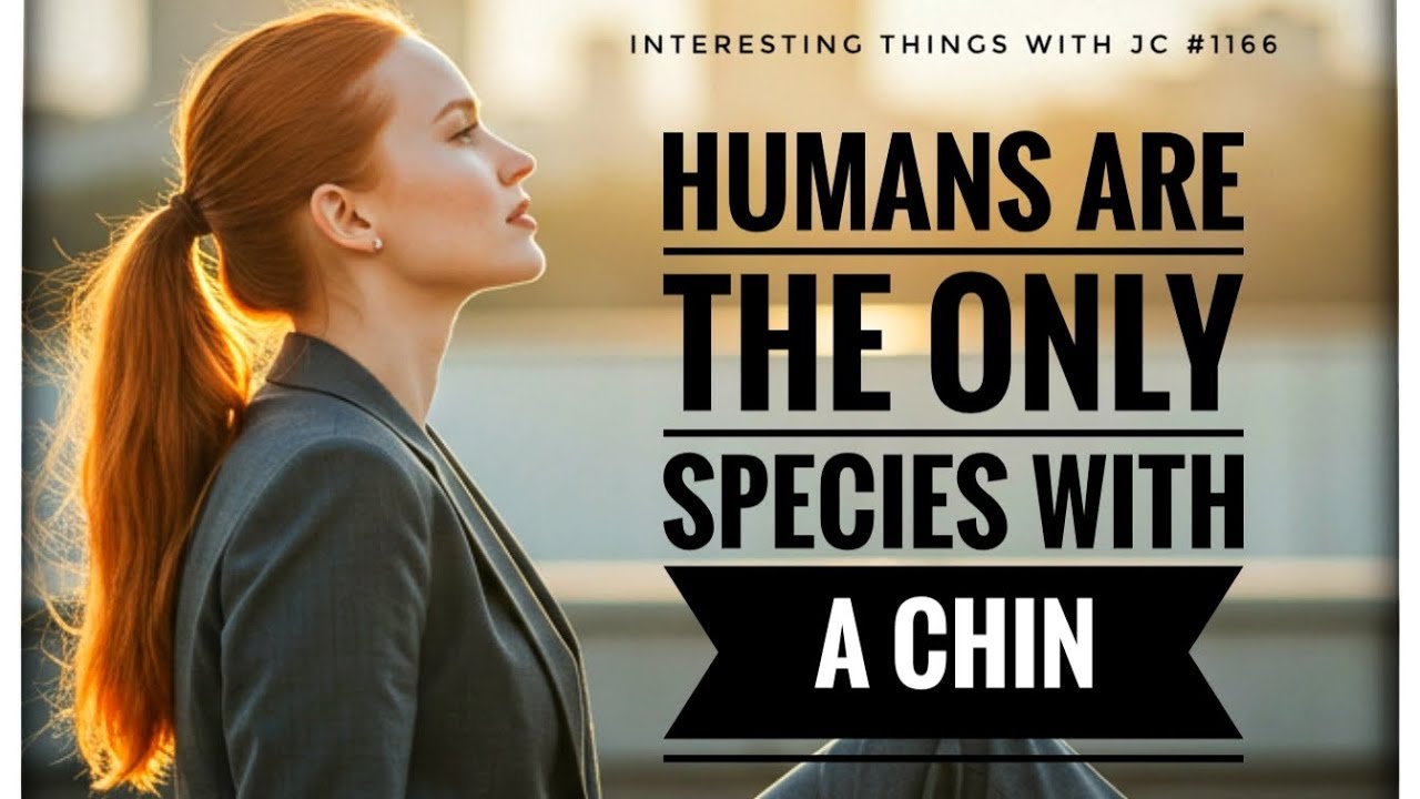 1166: "Humans are The Only Species with a Chin" - YouTube