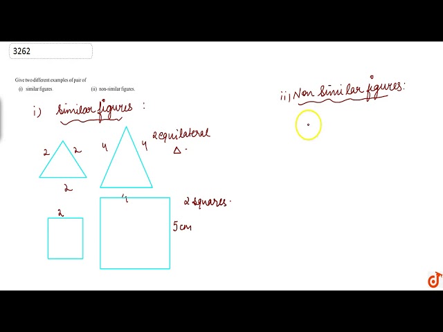 Similar Figures Non Examples Difference Between Congruent And Similar