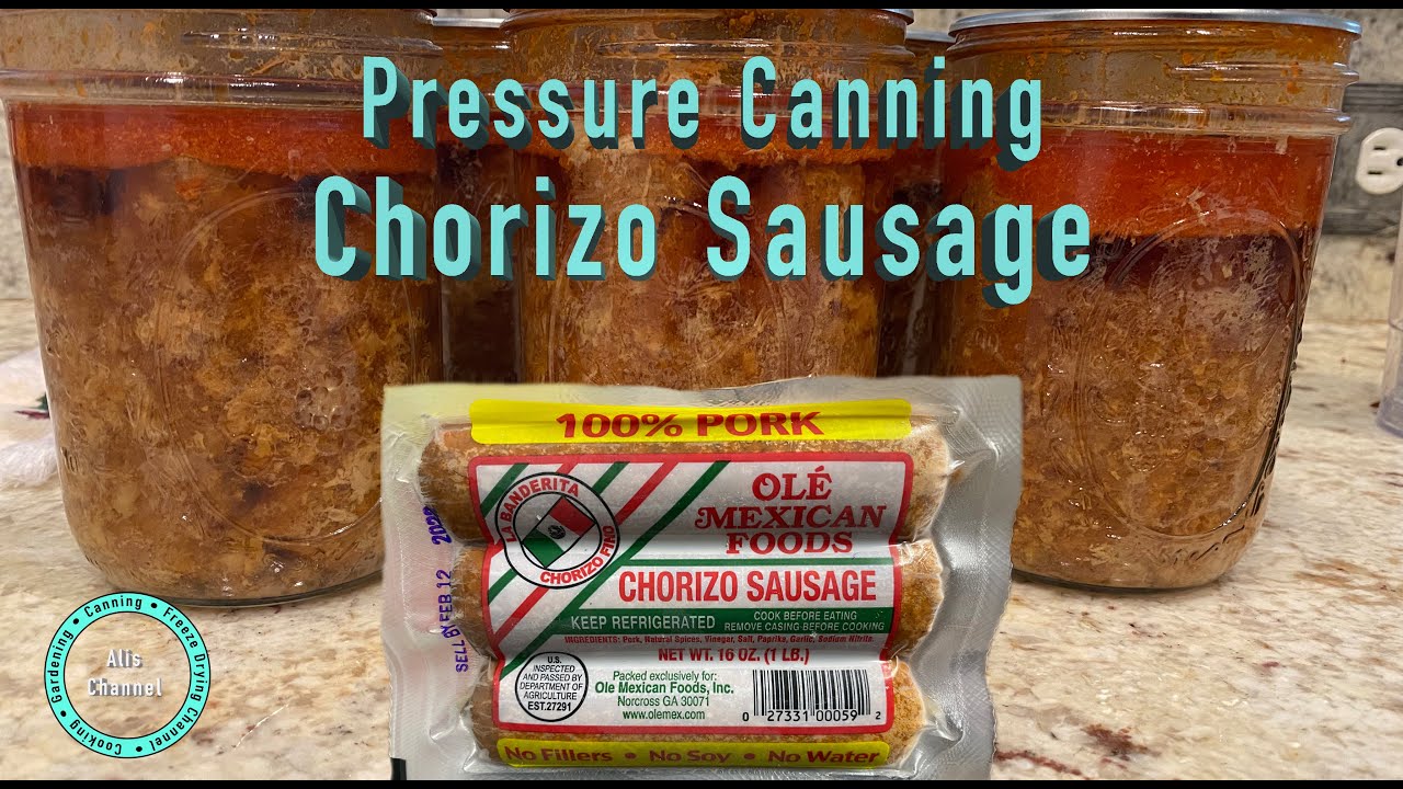 Canning Chorizo - YouTube