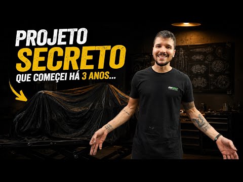 O PROJETO SECRETO QUE COMECEI 3 ANOS ATRAS 🔥