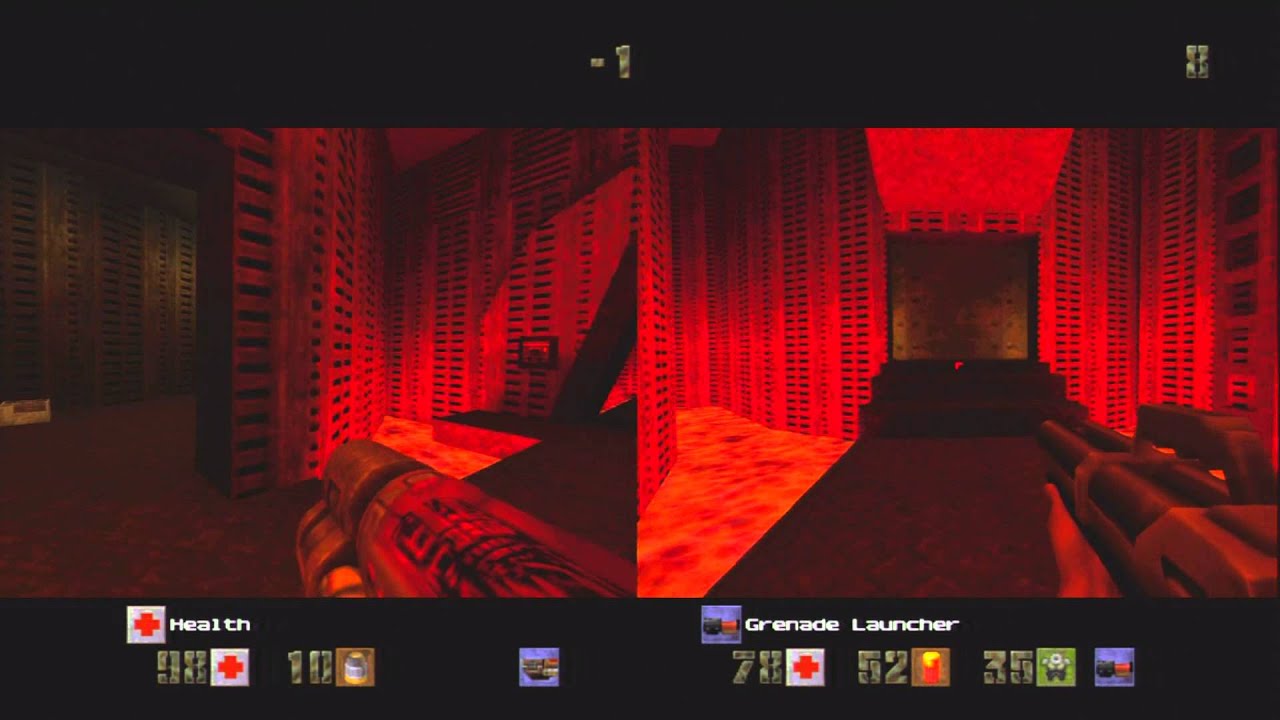 Quake II (360) Splitscreen Multiplayer - YouTube