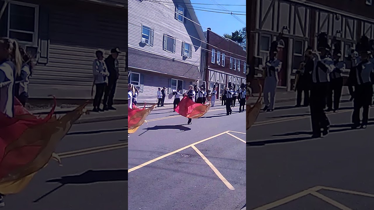 Jaedyn marching in the fireman's parade! - YouTube