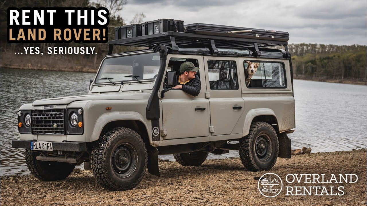 EPIC Overland Land Rover Defender RENTAL – Camping & Offroad Trip - YouTube
