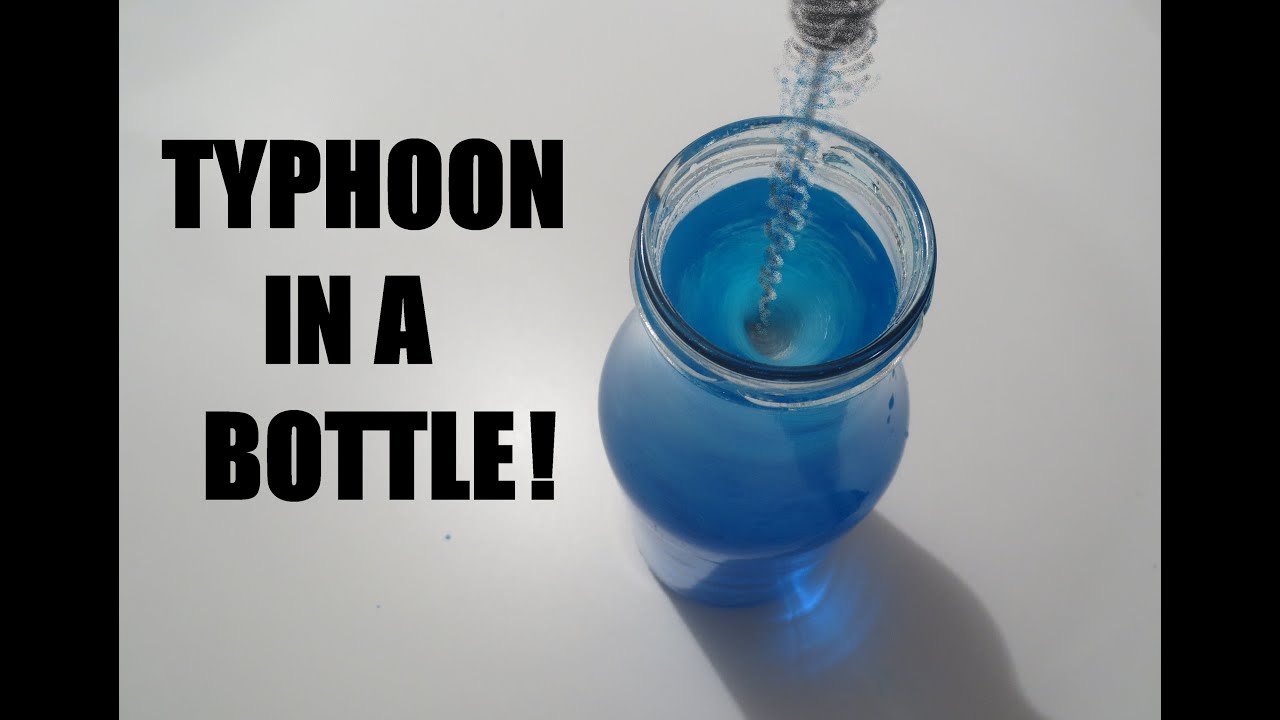 Stuning Effect : Typhoon In A Bottle - YouTube