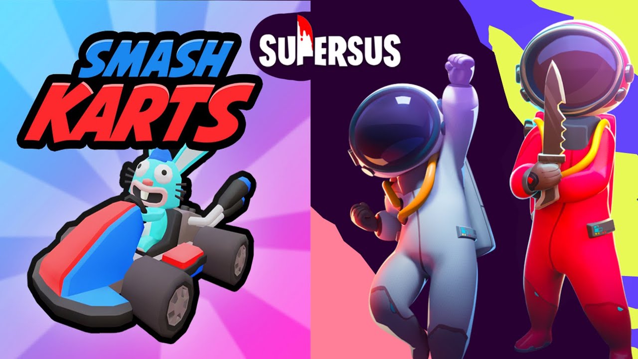 【🔴LIVE】Super Sus & Smash Karts Gameplay Live #90sGamerYT - YouTube
