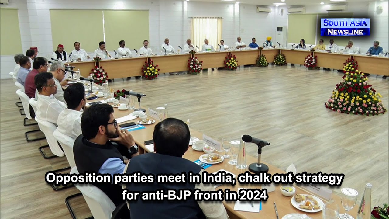 Opposition parties meet in India, chalk out strategy for anti-BJP front ...