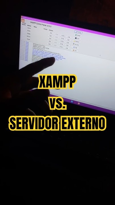 XAMPP vs SERVIDOR EXTERNO - YouTube