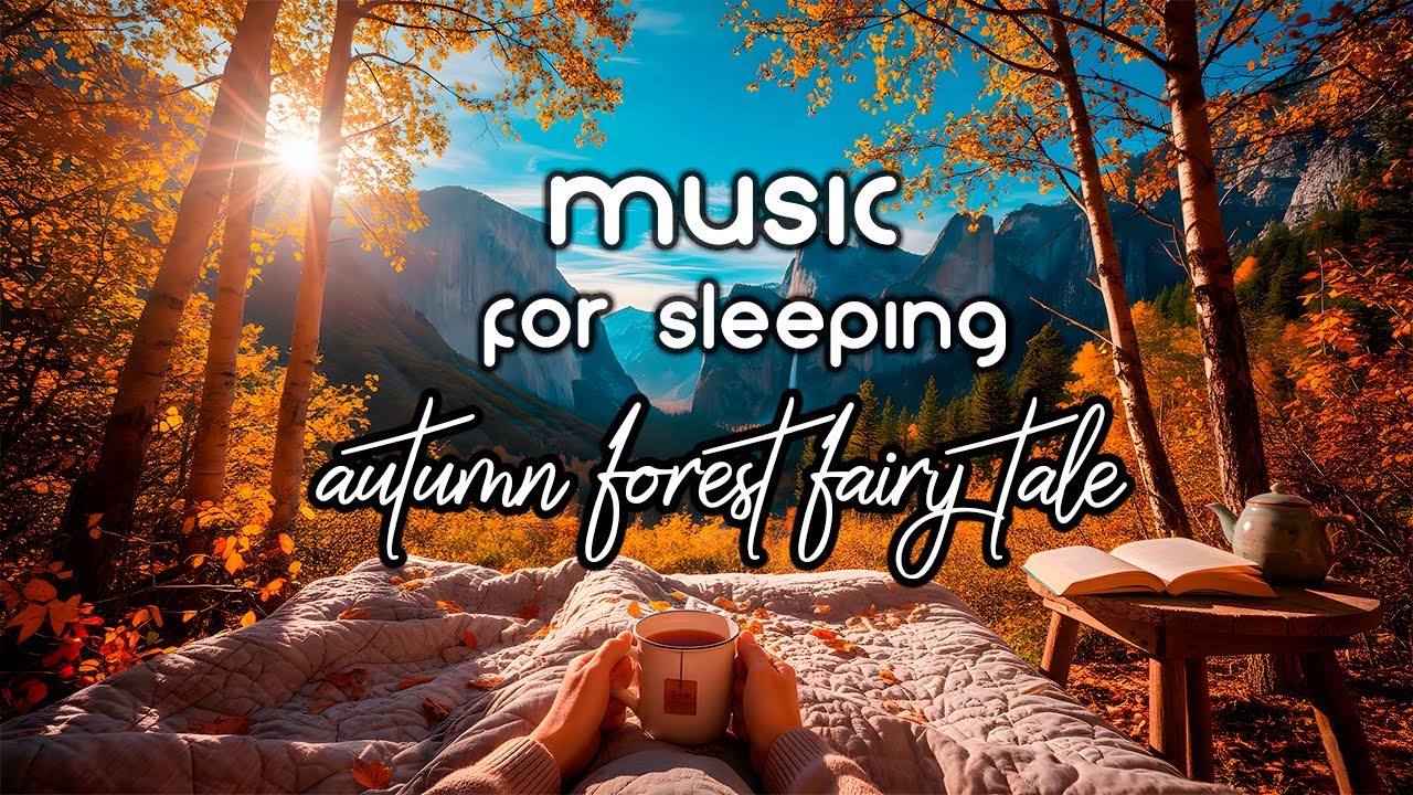 Sleep Under Autumn Skies 🌙| Relaxing Music & Nature Ambience | 4K - YouTube