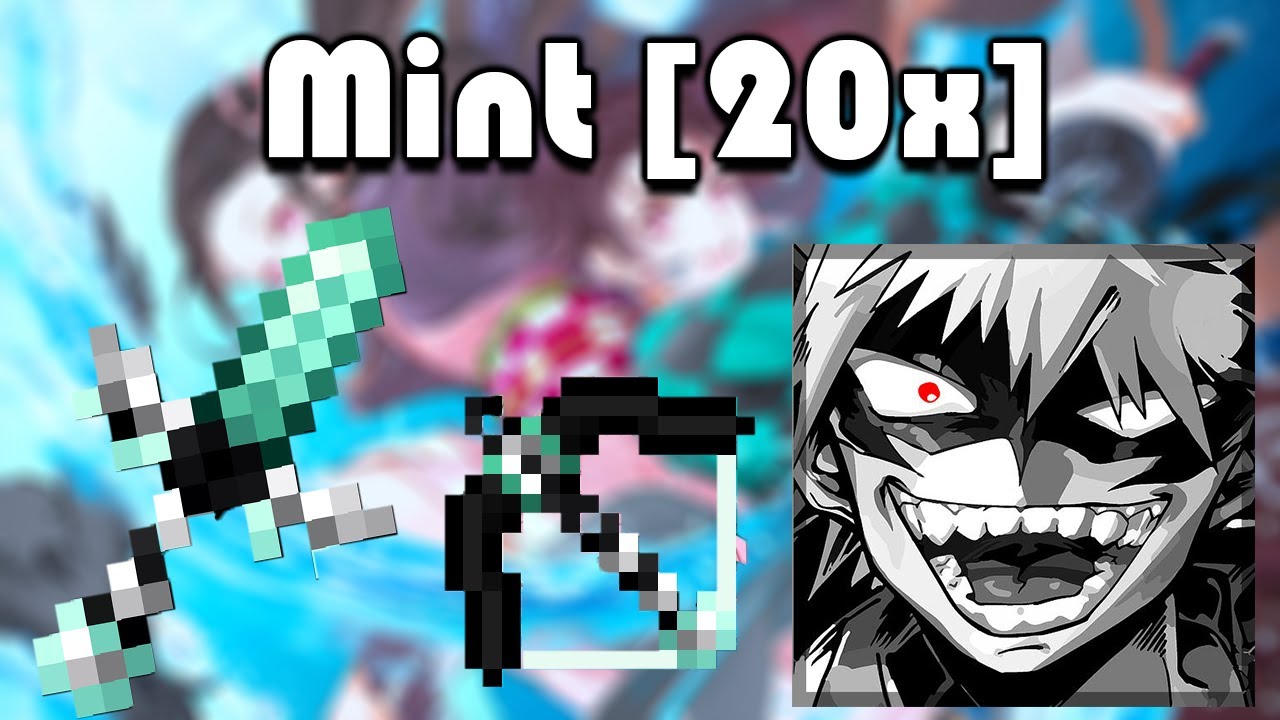 Mint [20x] By WillorangerYT Minecraft PVP Texture Pack Resource Pack 1. ...