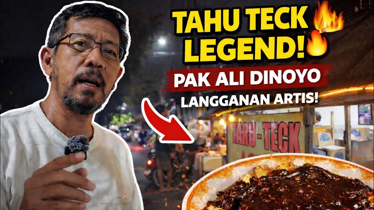 TAHU TECK LEGEND DI SURABAYA - YouTube