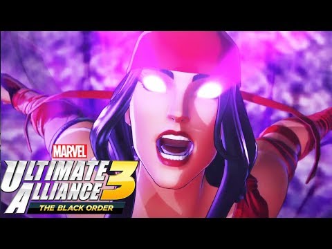 Elektra Boss Fight - MARVEL ULTIMATE ALLIANCE 3 THE BLACK ORDER