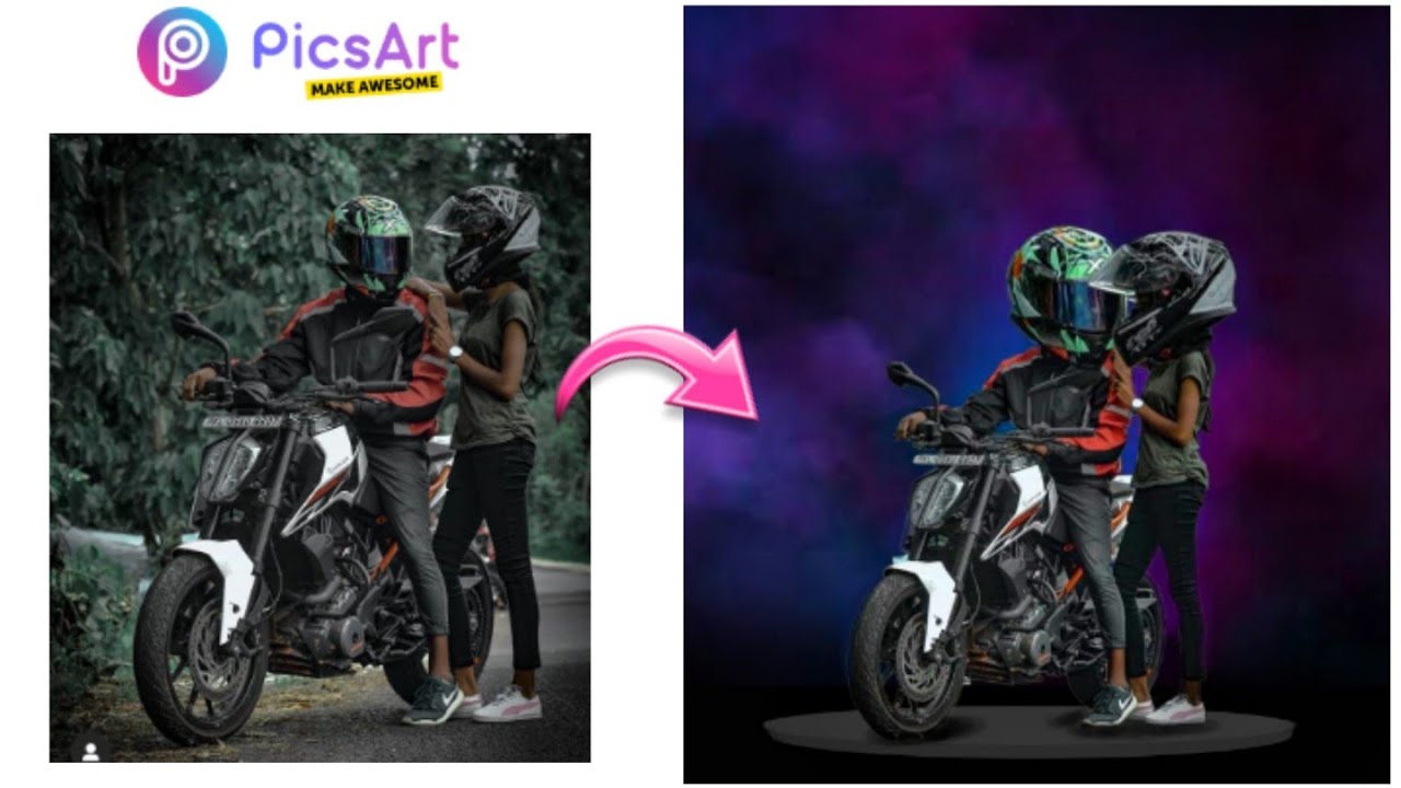 Picsart miniature editing TUTORIAL 2020 - YouTube