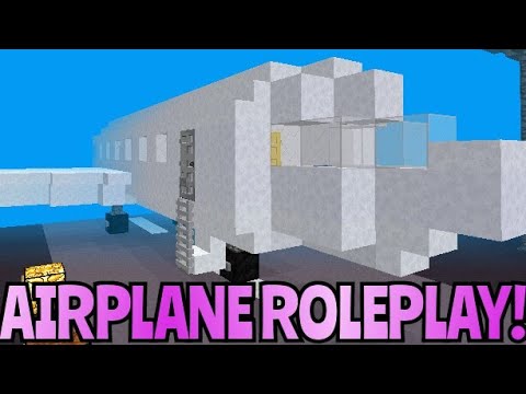 MultiCraft AirPlane Roleplay! First Time On A Plane - YouTube