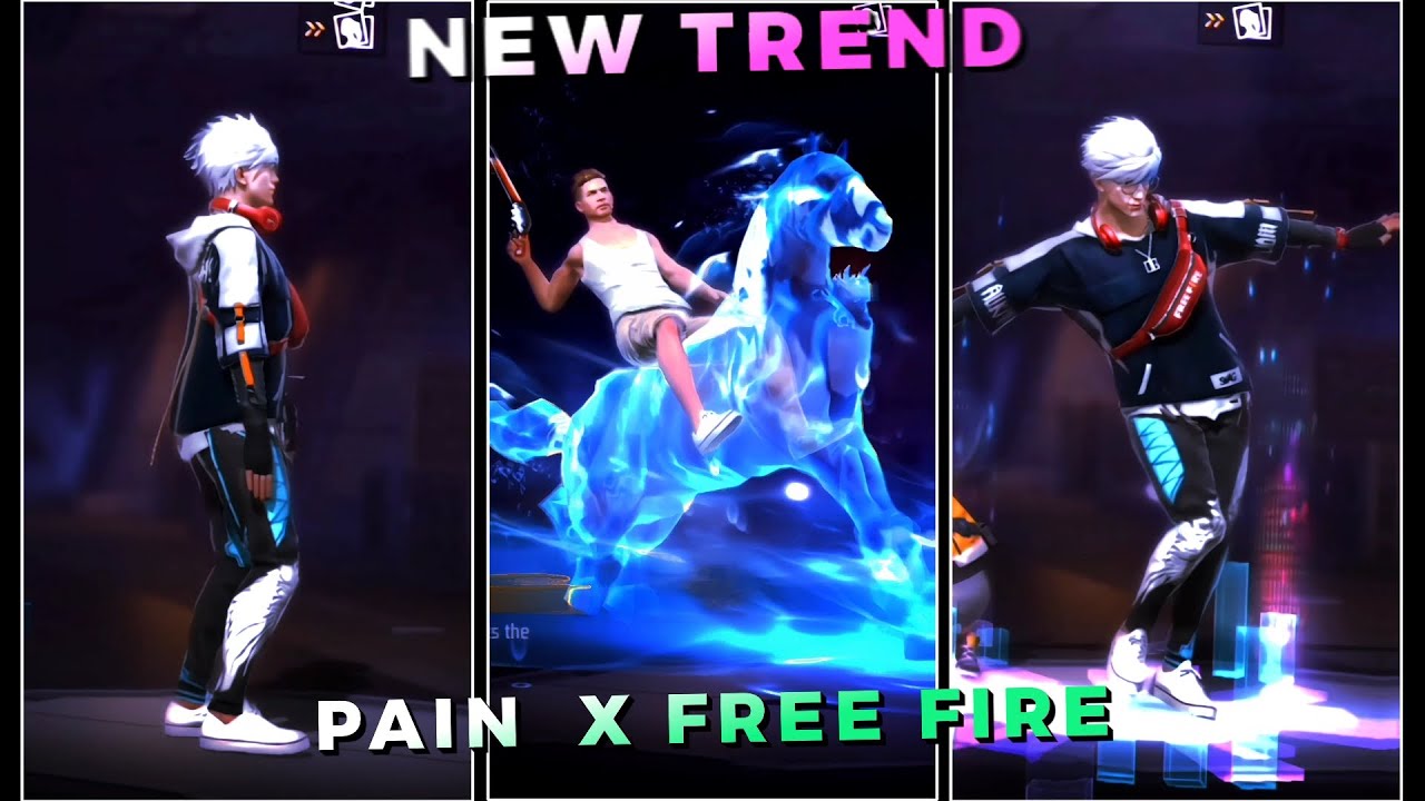 PAIN × FREE FIRE 😍🛐💫 ( XML & CLIP) - YouTube