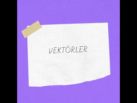 1 DK VEKTÖRLER |PDF| YKS FİZİK