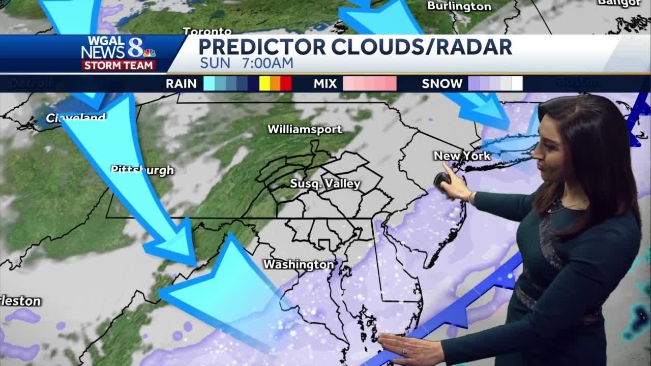Change in the weather this weekend for central Pennsylvania - YouTube