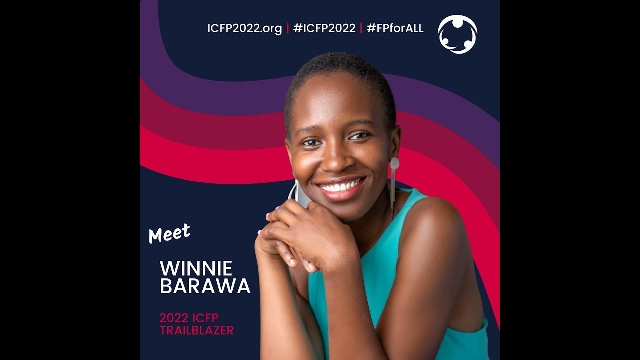 ICFP 2022 Trailblazer Award Winner Winnie Barawa - YouTube