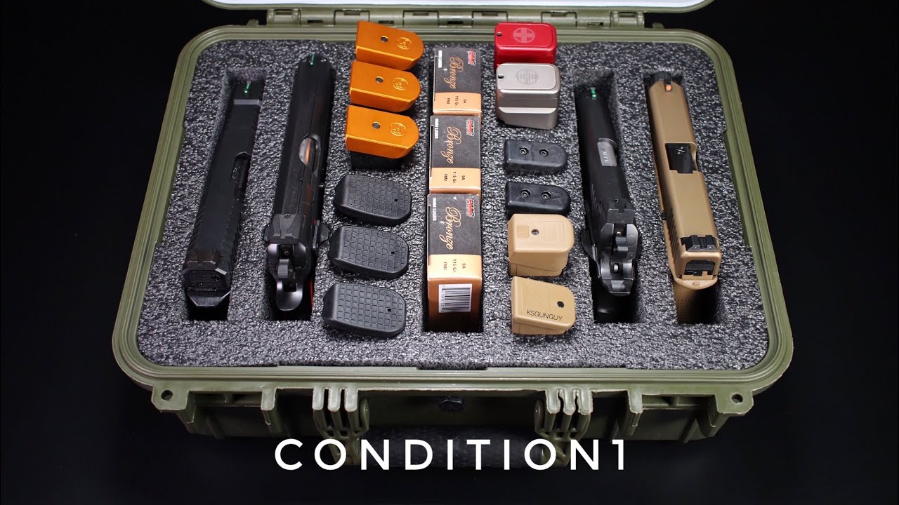 Condition 1 Cases - Get Your Gear To The Range In Style! - YouTube