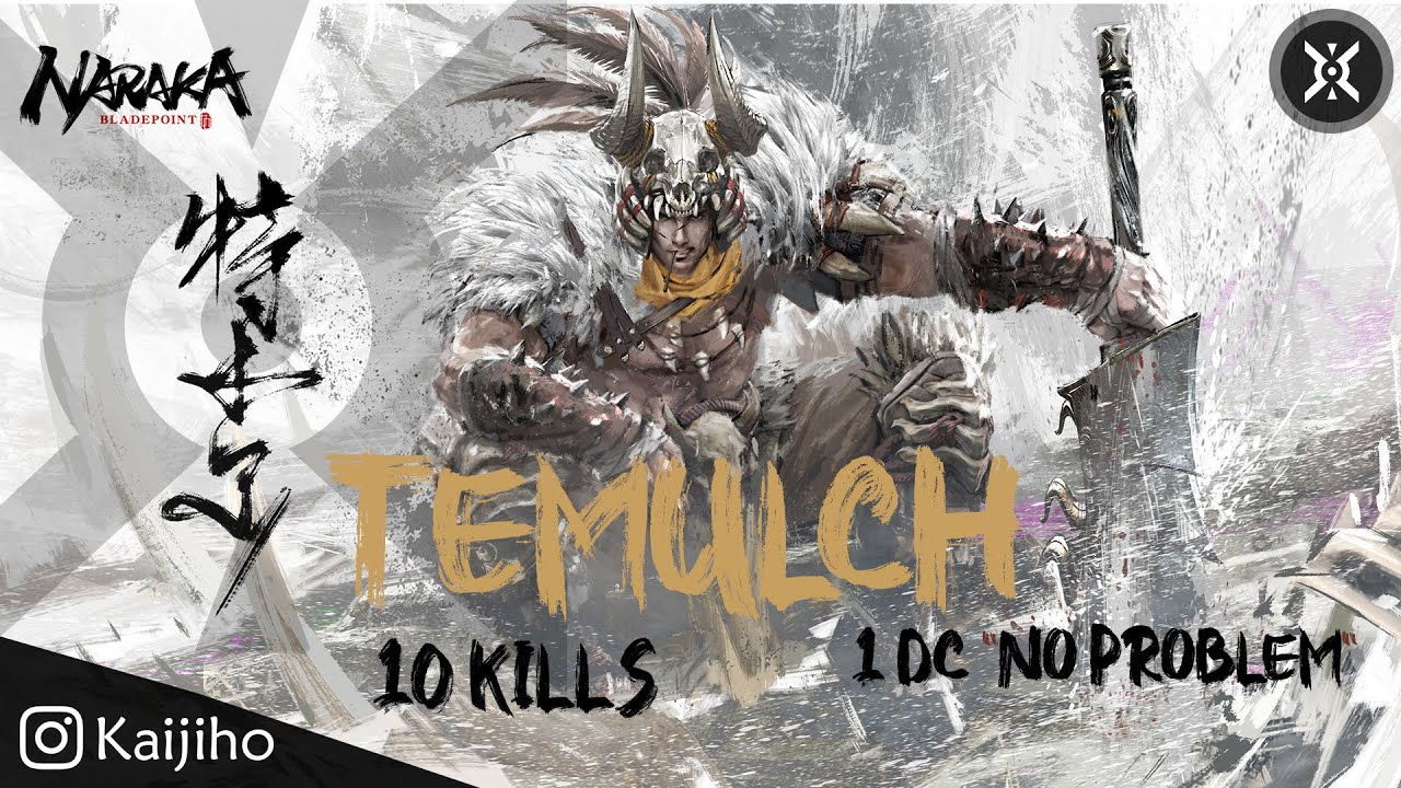 TEMULCH GAMEPLAY, 1 Teammate DC.? No Problem.!! | NARAKA Bladepoint ...