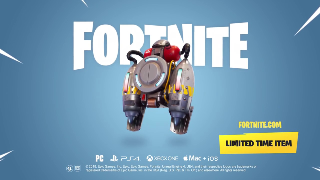 FORTNITE JETPACK • ITEM - YouTube