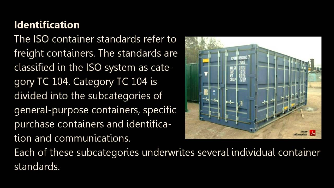 Structural Properties of an ISO Container - YouTube