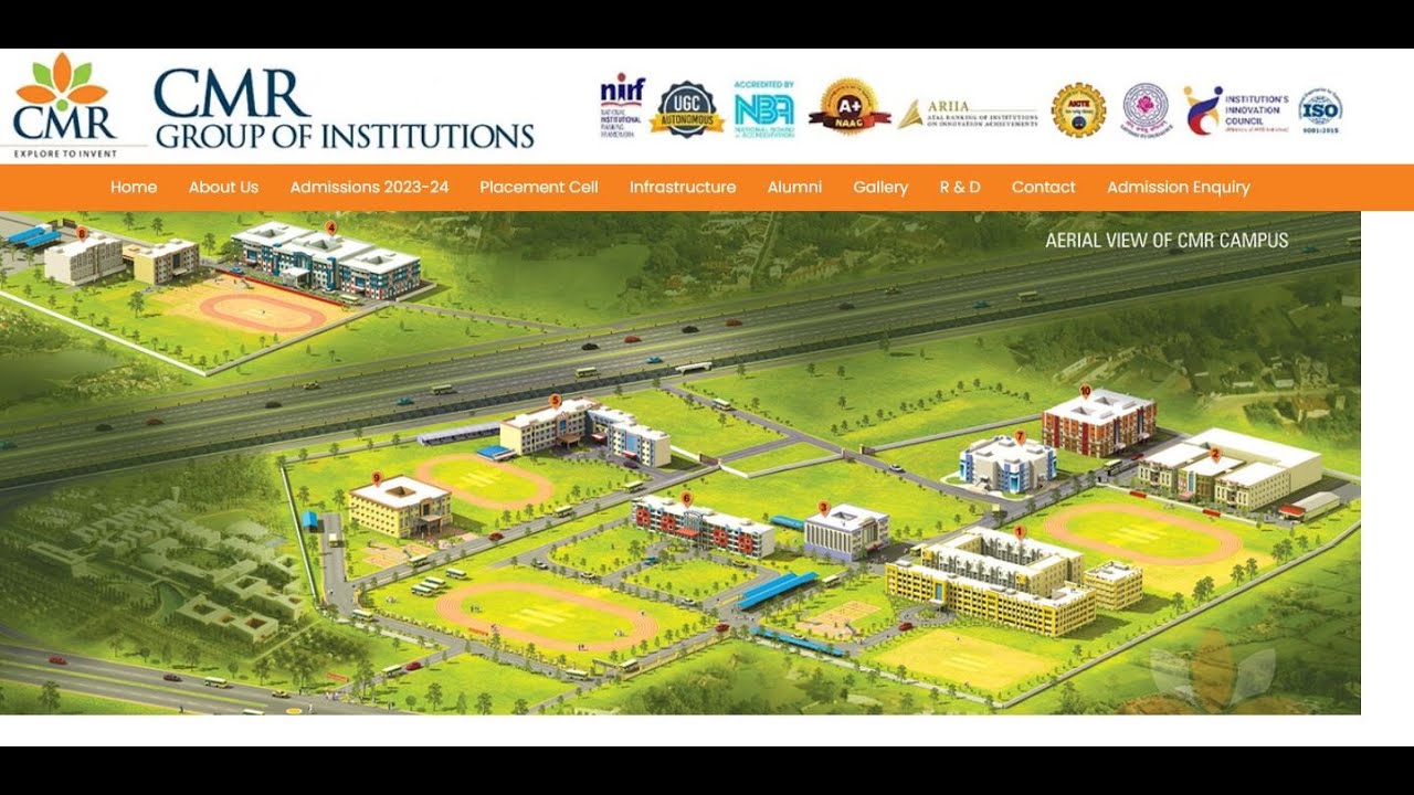 CMR GROUP OF INSTITUTIONS 420 MBA SEATS / CMRK 180 CMRM 120 CMRG 180 ...