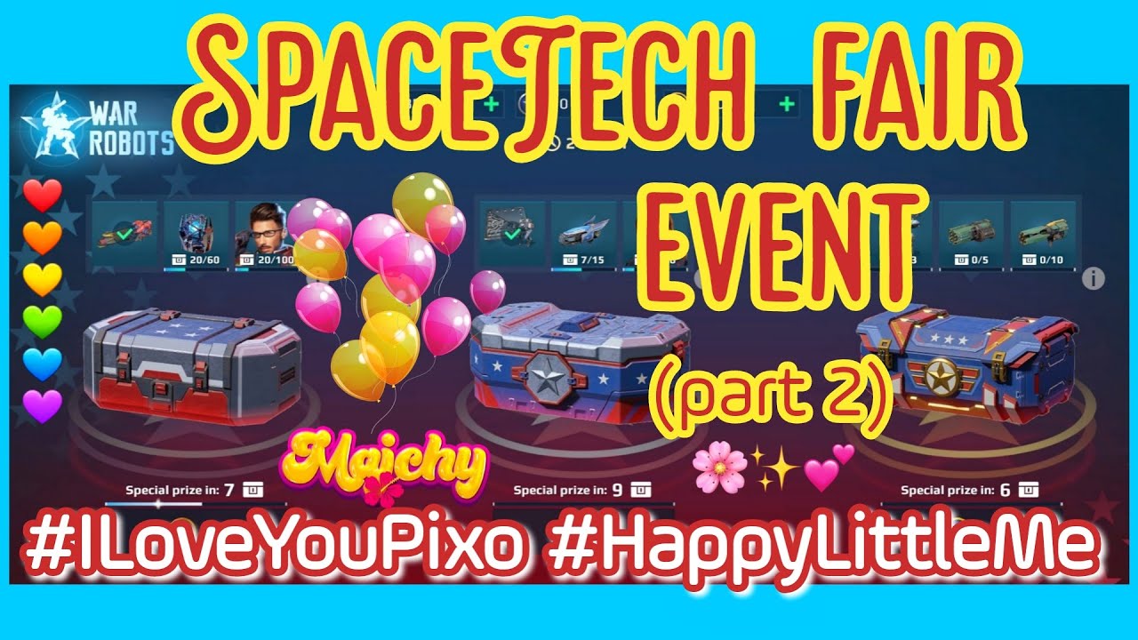 War robots – Special delivery chest opening - SpaceTech fair event ...