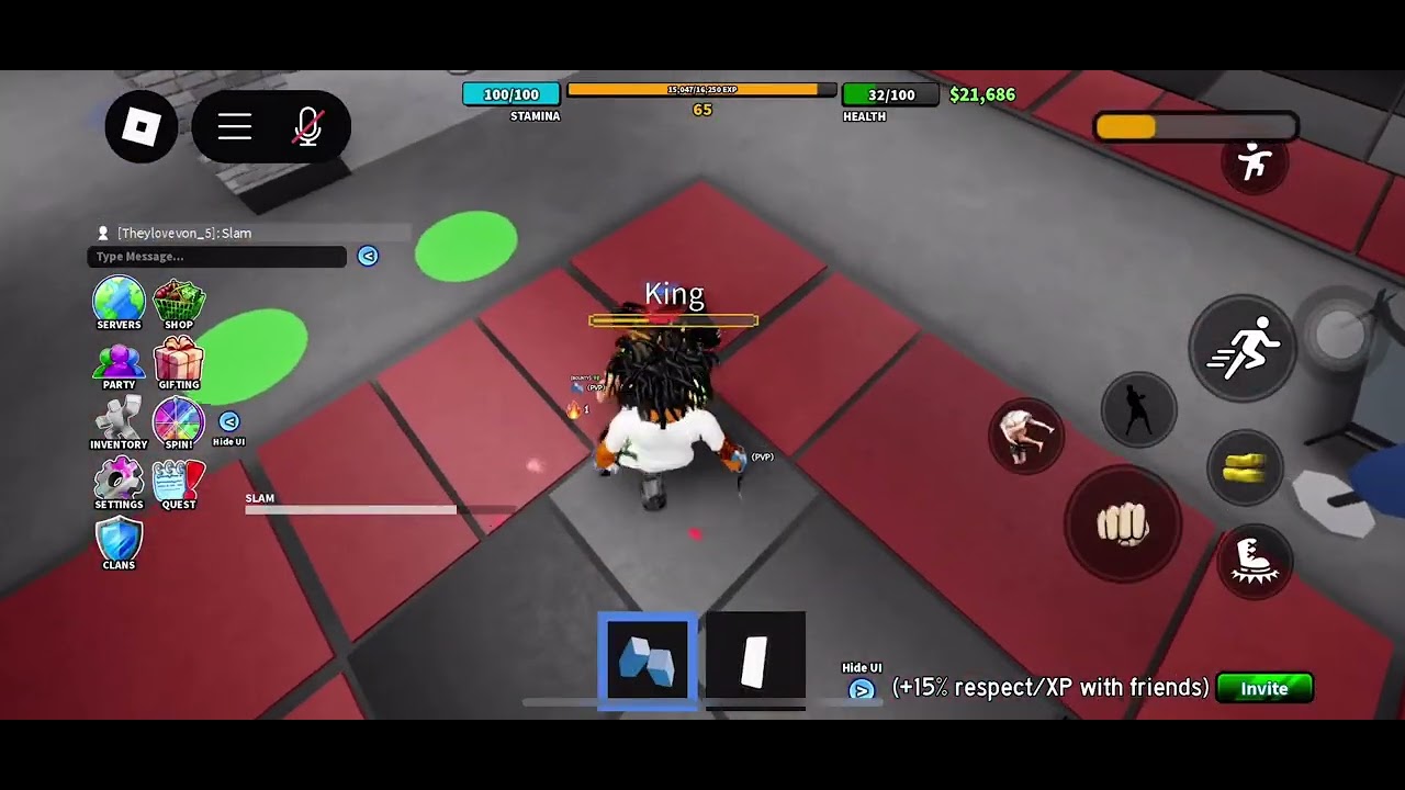 (1v1)and fighting FIRST VID - YouTube