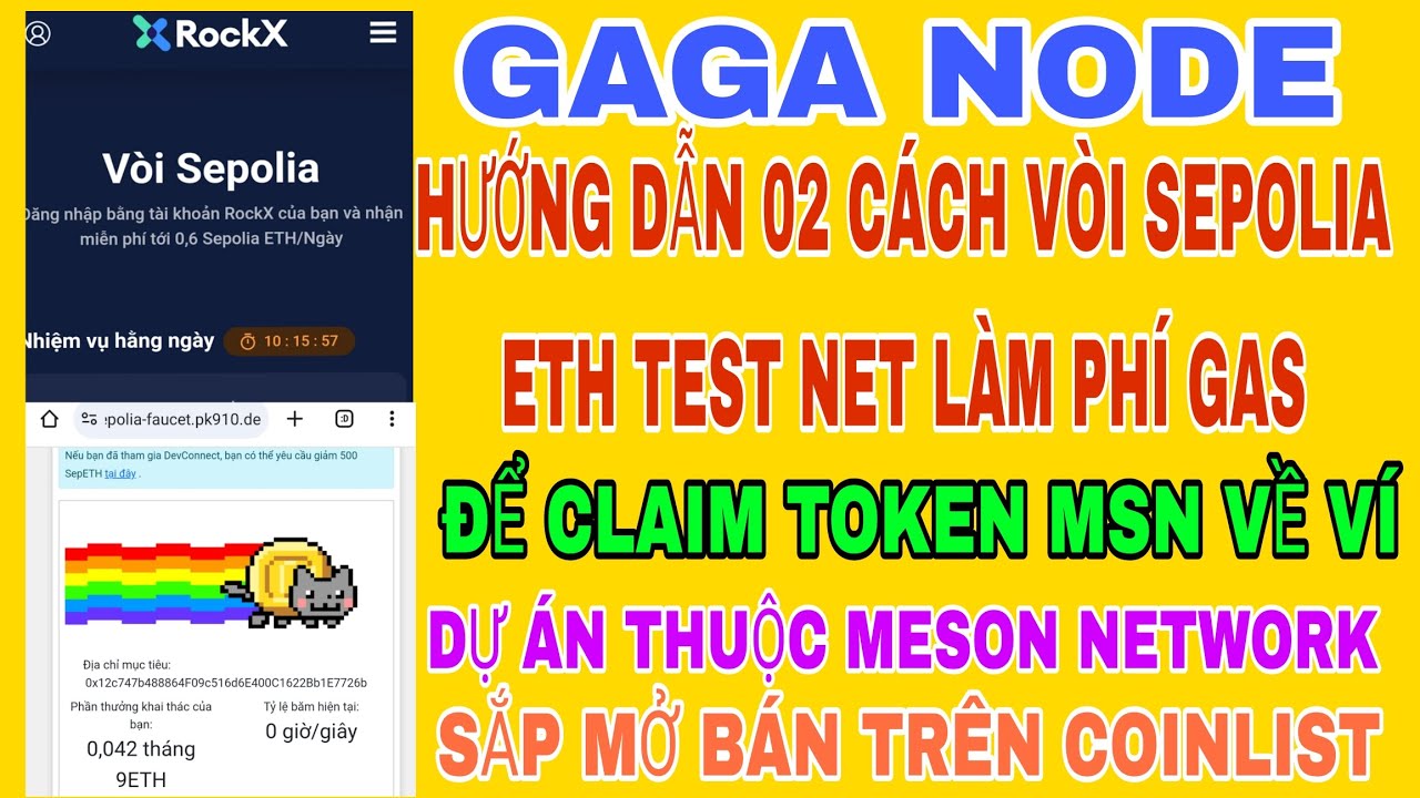 GAGA NODE - Hướng dẫn 02 cách vòi Sepolia ETH test net để làm phí gas ...