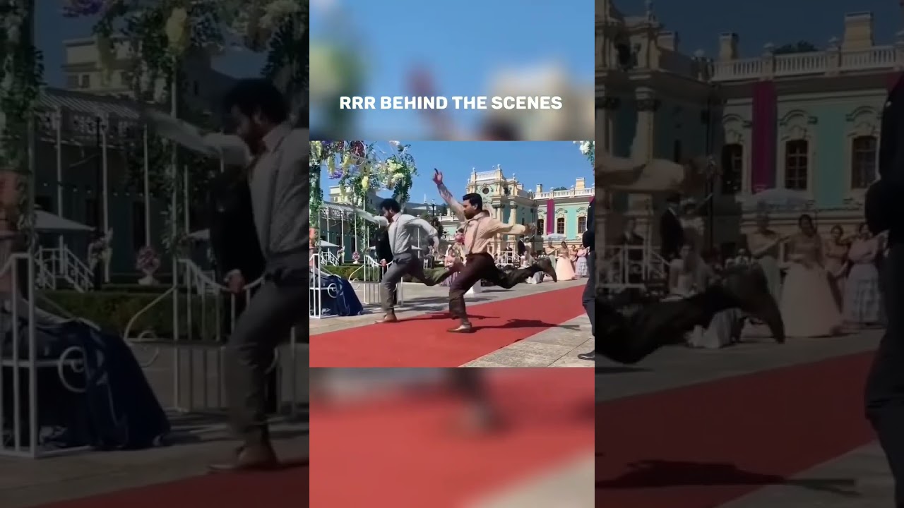 RRR behind the scenes NAATU NAATU |Nacho Nacho #rrr #rrrmovie # ...