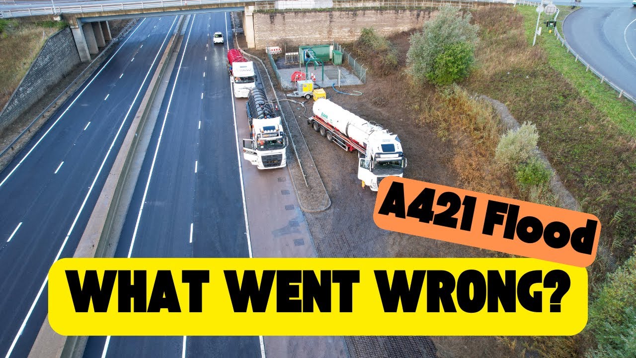 What went wrong on the A421? | #Bedford #Flood #A421 - YouTube