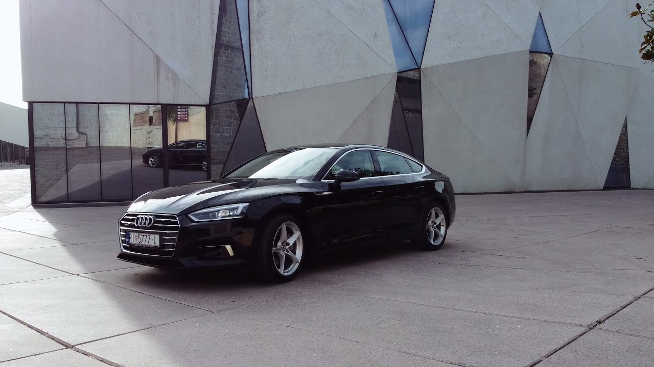 Audi A5 Sportback trailer - Auto Lider Krk - YouTube