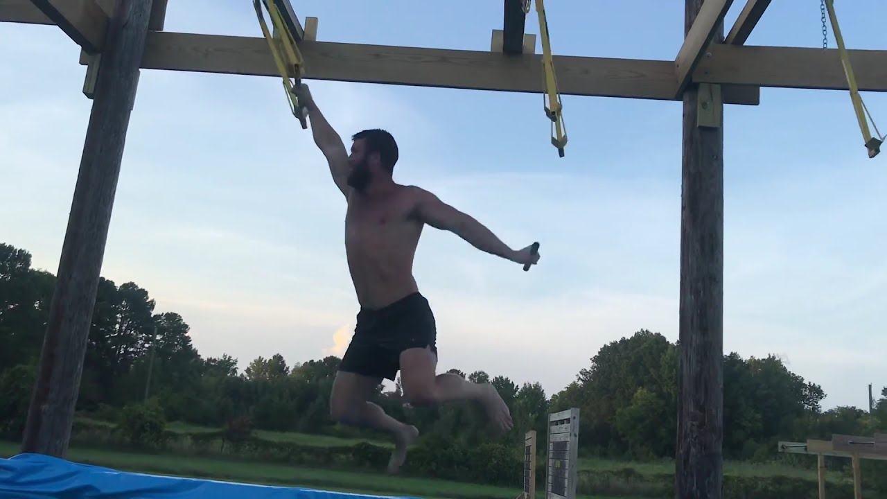 Double Dipper | Swinging Floating Monkey Bars - Ultimate Backyard ...