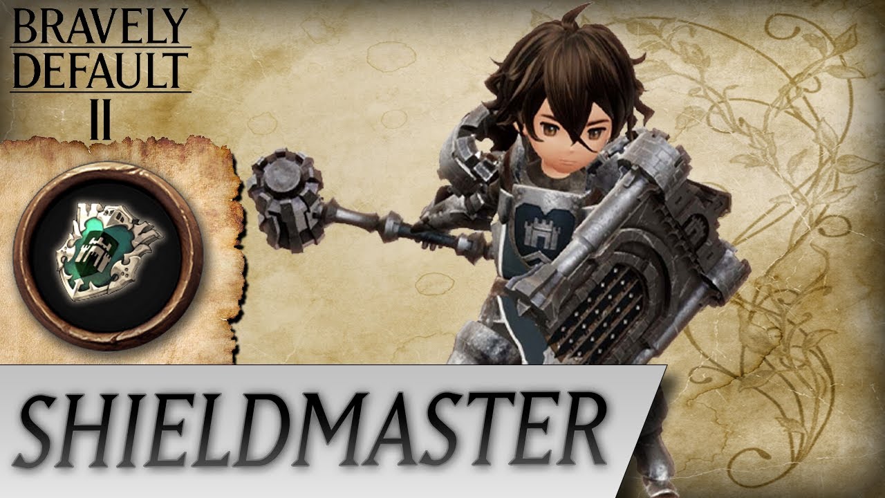 Bravely Default II - Shieldmaster Job Overview - YouTube