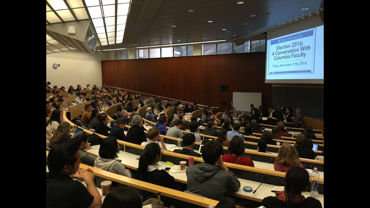Election 2016: A Conversation with Columbia Faculty - YouTube