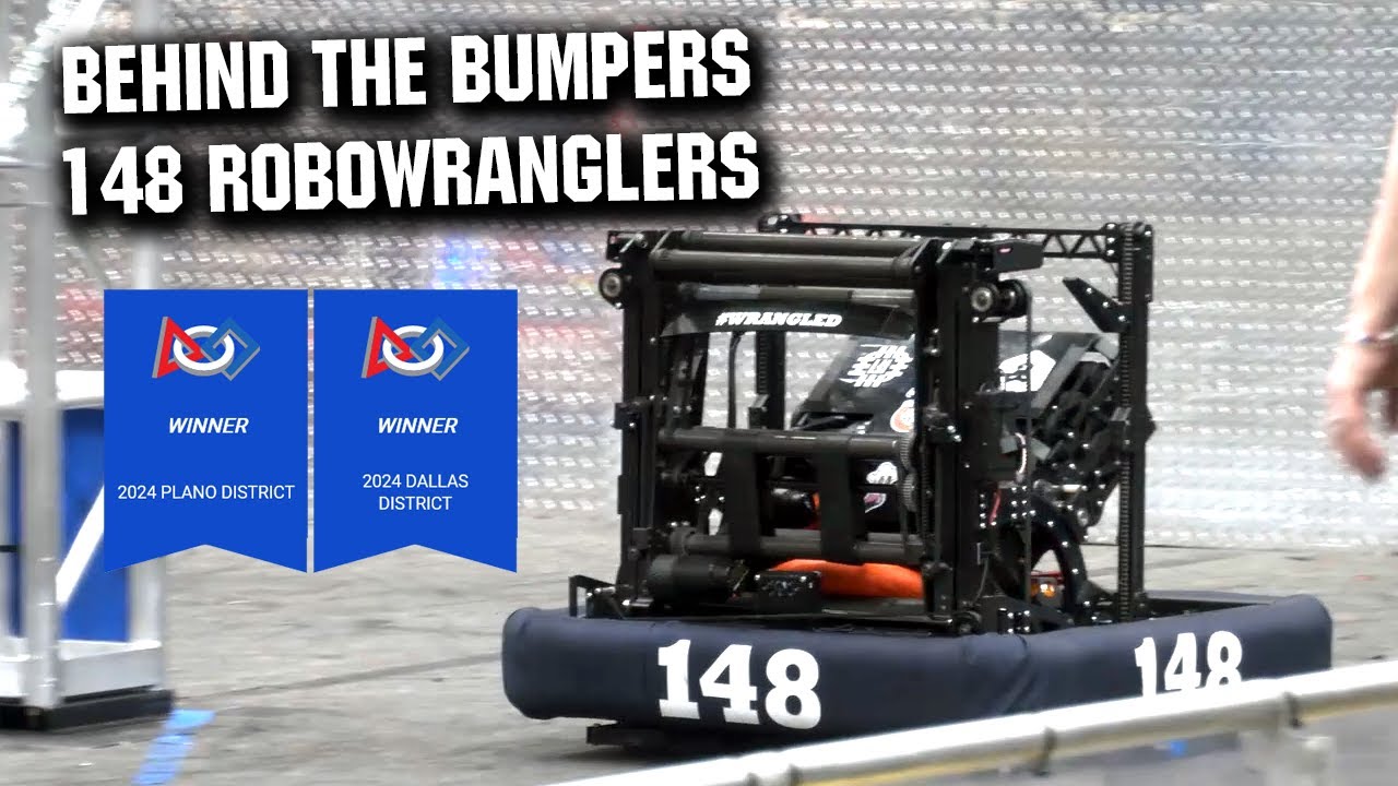 148 Robowranglers | Behind the Bumpers | FRC CRESCENDO Robot - YouTube