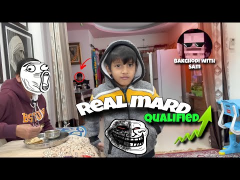 The Real Mard 🗿 Kunali joshi 💀 Ghar ka Akela Mard 🍷 @souravjvlogs @piyushjocgaming
